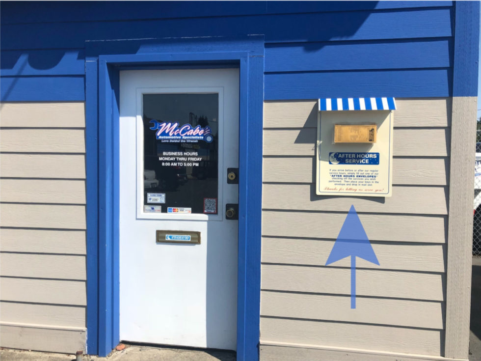 After Hours Auto Drop Off Service - University Place McCabe’s Automotive